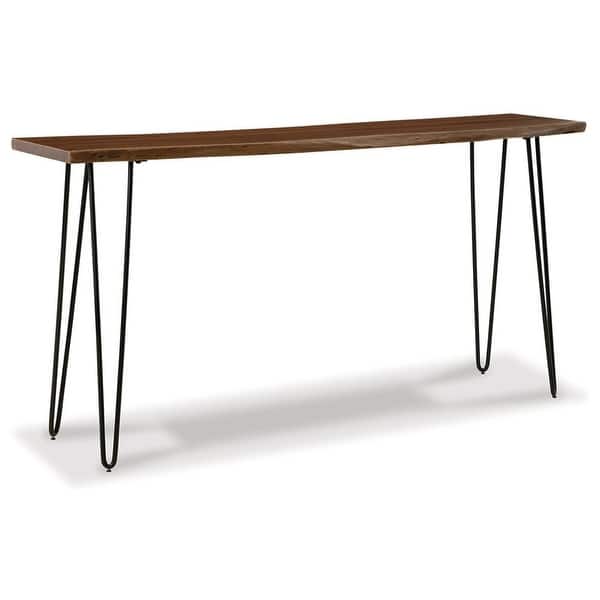 Ashley Furniture Long Counter Table - D402-52 Long Counter Table - D402 ...