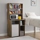 Yak About It® - Mini Fridge Dorm Station with Top Shelf by DormCo - Bed ...
