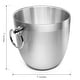 Fortune Candy Insulated Ice Bucket - Double Walled Stainless Steel Ice ...