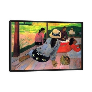 iCanvas "The Siesta" by Paul Gauguin Framed Canvas Print - Bed Bath ...