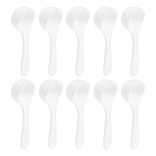 Plastic Measuring Spoons Powder Scoops Spoon Kitchen Spoons,2g White ...