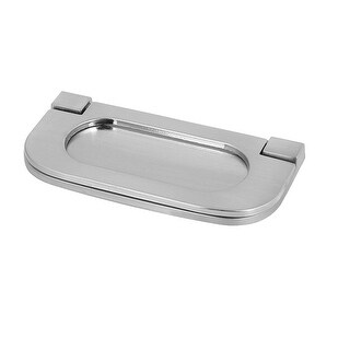 Wardrobe Concealed Hidden Recessed Grip Pull Handle Silver 3" Long ...