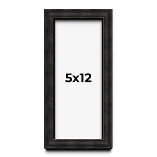 5x12 Shadow Box Black Rustic Barnwood Display Frame | 1.125 Inch Deep ...