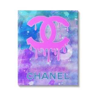 Stupell Black Gleaming Glam Symbol Canvas Wall Art Design by Martina ...