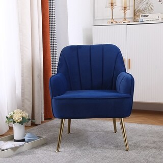 Modern Velvet Sherpa Armchair for Living Room - Bed Bath & Beyond ...