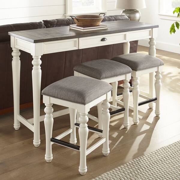 Steve Silver Jillian Multi-purpose 4-Piece Console Bar Set - Bed Bath ...