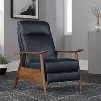 Sienna Upholstered Wood Push Back Recliner by Greyson Living - On Sale ...