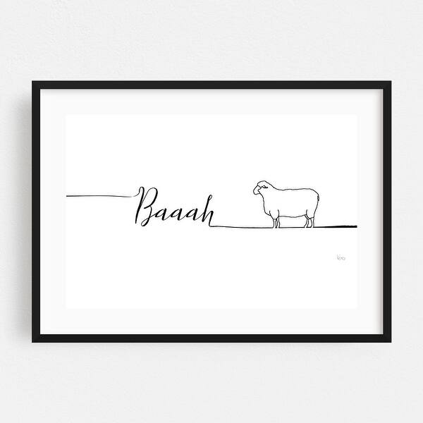 Underlined Farm II Typography Animals Food Drink Art Print/Poster - Bed ...