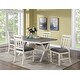 Vilo Home Lido Bay 2-Tone Dining Set - Bed Bath & Beyond - 40043770
