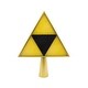 The Legend of Zelda 7-Inch Triforce Light-Up Holiday Tree Topper ...