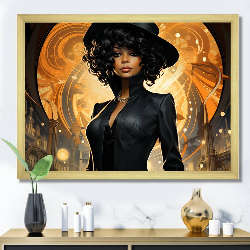 Designart "African American Woman Harlem Renaissance I" African ...