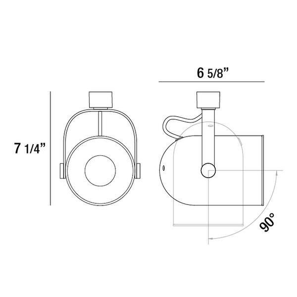 Eurofase 23402 1-Light Track Lighting in Metal - Bed Bath & Beyond ...