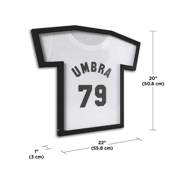 Umbra T-Frame Medium T-Shirt Frame Display (Black), Pack of 2 - Bed ...