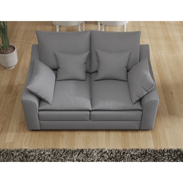 Down loveseat sofa store