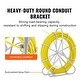 VEVOR Non-Conductive Rodder Fishtape Wire Puller with Steel Reel Stand ...