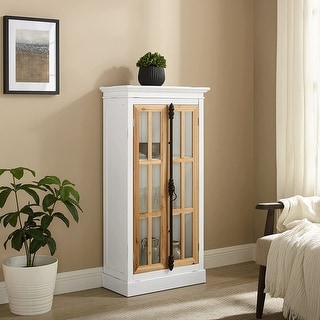 Small Curio Cabinet with Adjustable Shelves - Bed Bath & Beyond - 36289057