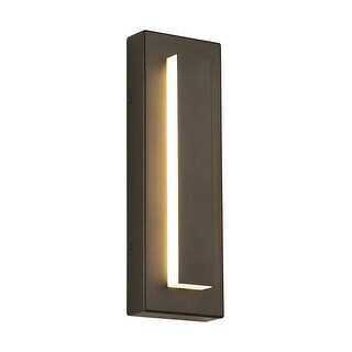 Tech Lighting Aspen 15" Tall LED Outdoor Wall Sconce with Surge - Bed ...