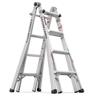 Household Multifunctional Telescopic Ladder, A-type Ladder - Bed Bath ...