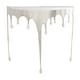 Aluminum Metal Accent, Console, and Coffee Table Collection with Drip ...