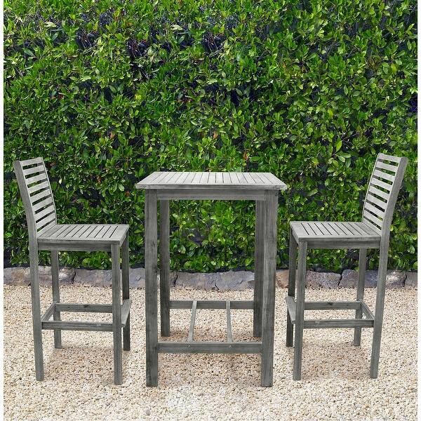 Renaissance Outdoor Hand-scraped Hardwood Bar Table - On Sale - Bed ...