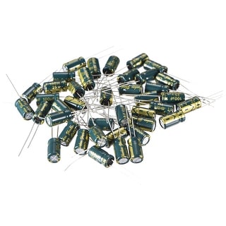 AL Radial Electrolytic Capacitor Low ESR 100UF 25V 6x11.5mm 40pcs ...
