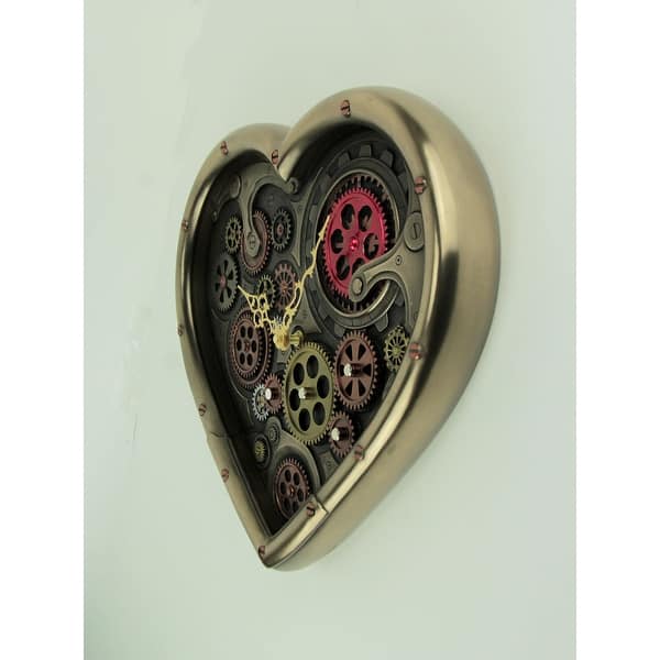 heart shaped clock