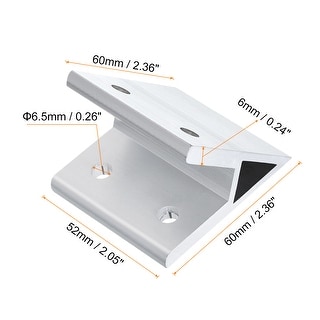 2Pcs 45 Degree Angle Aluminum Profile Corner Brackets 8080 Series ...