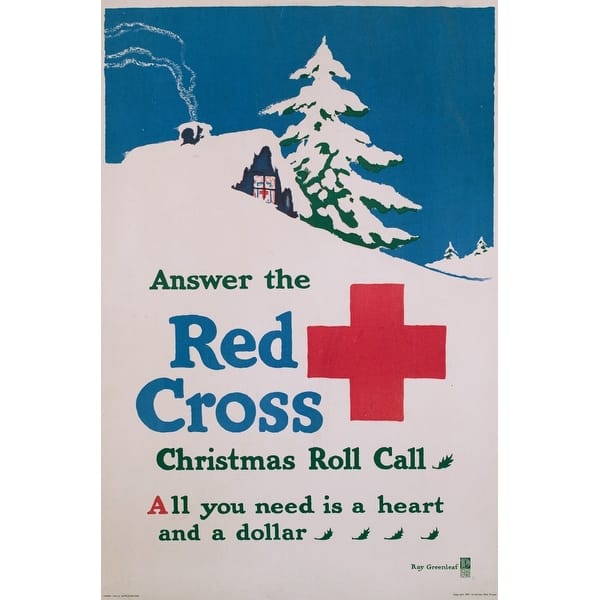 World War I Propaganda Posters Advertisment For The Red Cross History ...