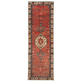 ECARPETGALLERY Hand-knotted Andelz Copper Wool Rug - 2'10 x 8'11 - Bed ...