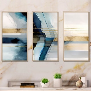 Designart "Abstract Transitional Modern Shapes V" Modern Shapes ...