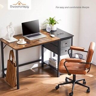 Modern Minimalist Style Home Office Desk with Two Removable Layers ...