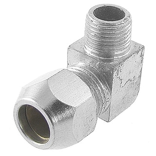 3/8" Thread L Shape Brass Compression Male Elbow Adapter for 5/16" Tube ...