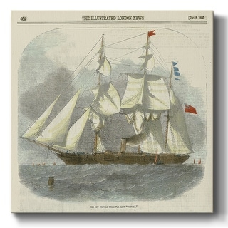 Antique Clipper Ship III-Gallery Wrapped Canvas - Bed Bath & Beyond ...
