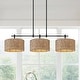 3-Light Coastal Kitchen Island Chandelier Light - 41'' W - Bed Bath ...