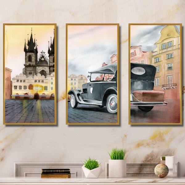 old town frames black