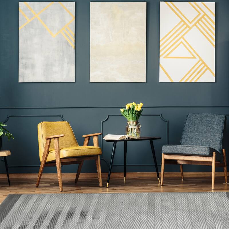 Mayberry Everest Domino Contemporary Area Rug - On Sale - Overstock ...