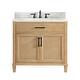 Altair Solana Bath Vanity with Calacatta White Quartz Stone Countertop ...