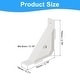 40 Pcs Triangle Bracket, Corner Support Braces with Screws - Bed Bath ...