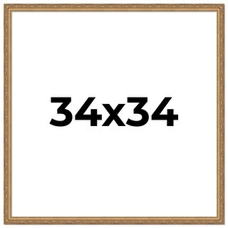 34x34 Frame Red Solid Wood Picture Frame Width 1.75 Inches | Interior ...