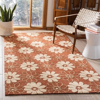 SAFAVIEH Handmade Four Seasons Shanda Floral Rug - Bed Bath & Beyond ...