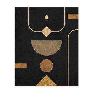 Subtle Opulence Black 02 Contemporary Minimalist Art Art Print/Poster ...