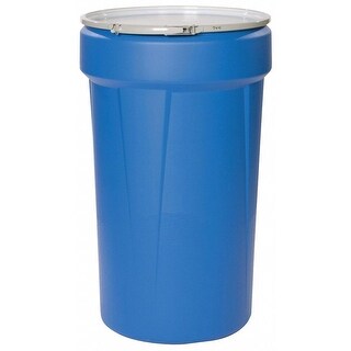 Sim Supply Transport Drum: HDPE, 55 gal, Lever Lock Ring, Unlined/No ...