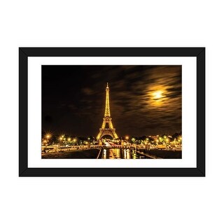 iCanvas "Moonlight Over Paris" by Anders Jorulf PFA - Bed Bath & Beyond ...