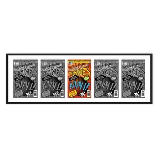 5 Comic Book Frame Black Collage Comic Book Frame with White Mat to ...