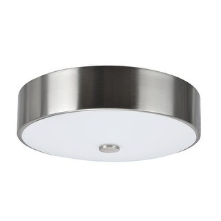 Aspen Creative LED Small Flush Mount Ceiling Light Fixture, Satin ...