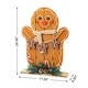 Glitzhome 24"H Wood Gingerbread Man Porch Decor - Bed Bath & Beyond ...
