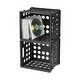 Sterilite Stackable Storage Organizer Mini Crate Set w/ Handles, Black ...
