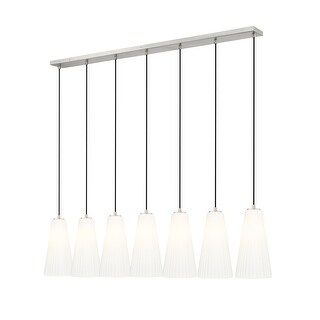 Farrell 7 Light Linear Chandelier in Brushed Nickel - Bed Bath & Beyond ...