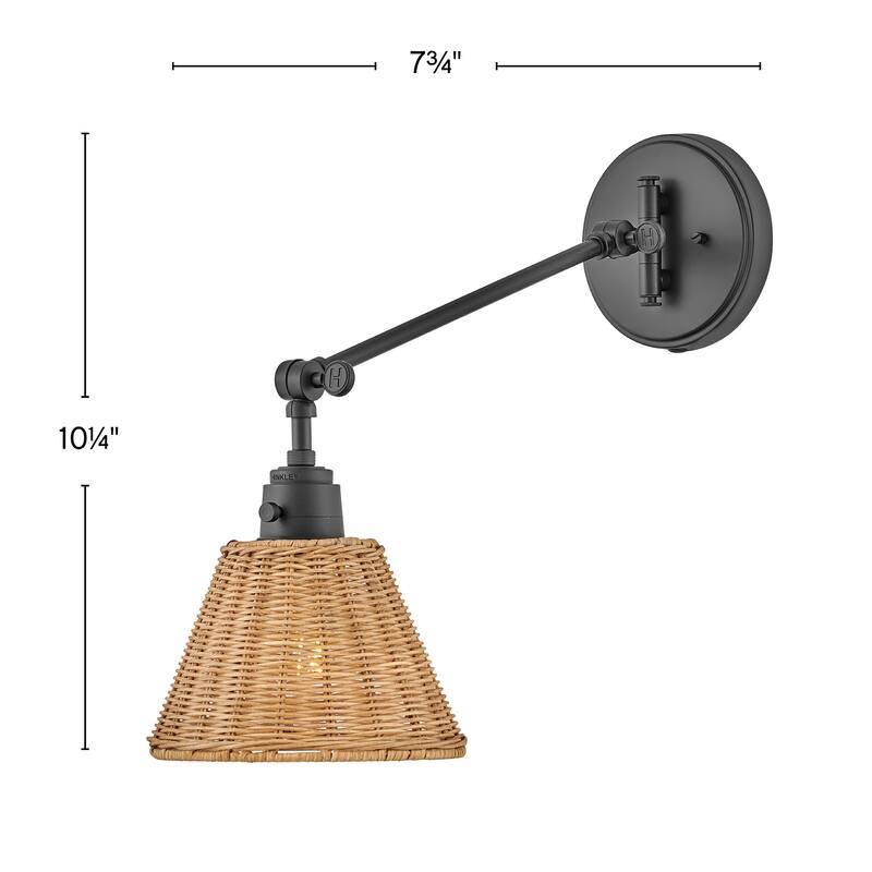 Hinkley Arti Rattan Sconce - Bed Bath & Beyond - 36911227