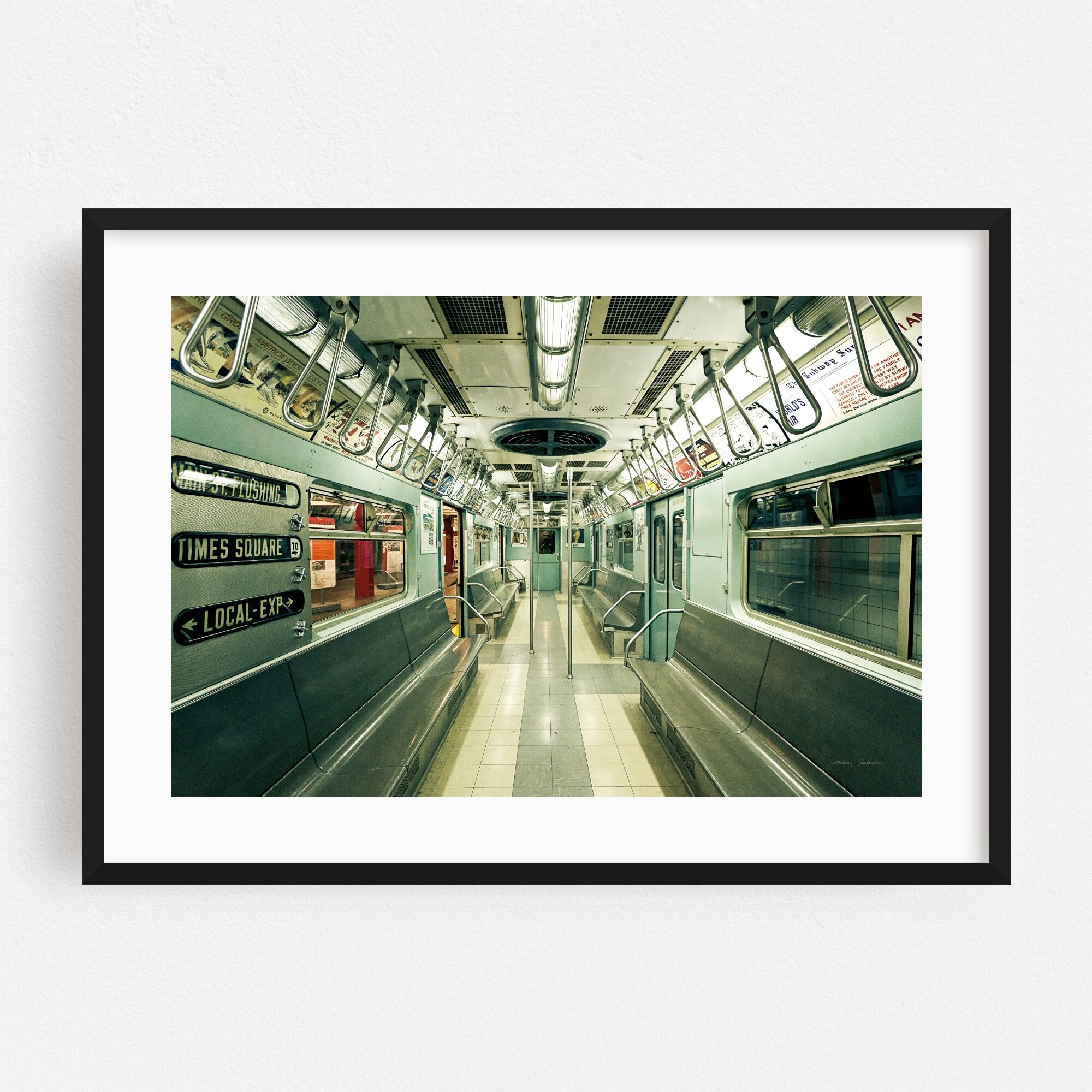 subway poster frame
